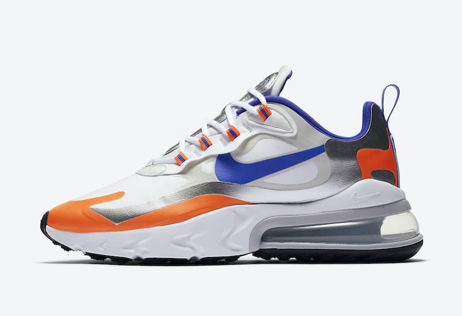 Tenisky Nike Air Max 270 React Royal Blue Swoosh - Mirdo.cz